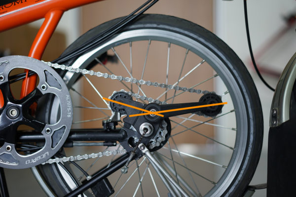 Getting the Brompton chain length right! – Petrelli on wheels