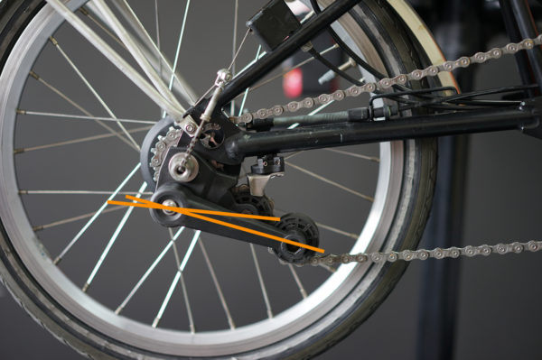 Getting the Brompton chain length right! – Petrelli on wheels